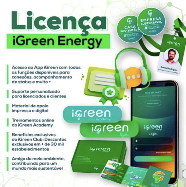 iGreen Energy - Seja um Licenciado e Ganhe Comissão Residual